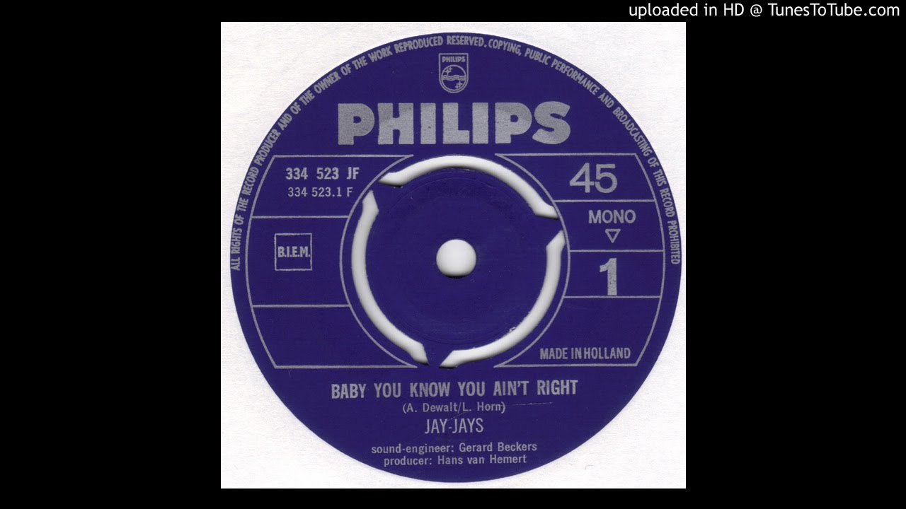 Jay-Jays - (Baby) You Know You Ain't Right - YouTube