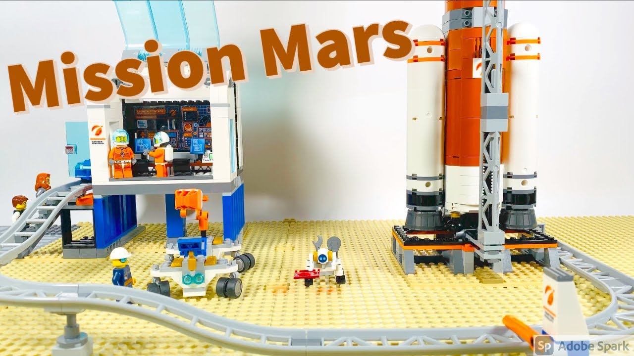 LEGO CITY DEEP SPACE ROCKET AND LAUNCH CONTROL 60228 | SPACE MISSION l ...