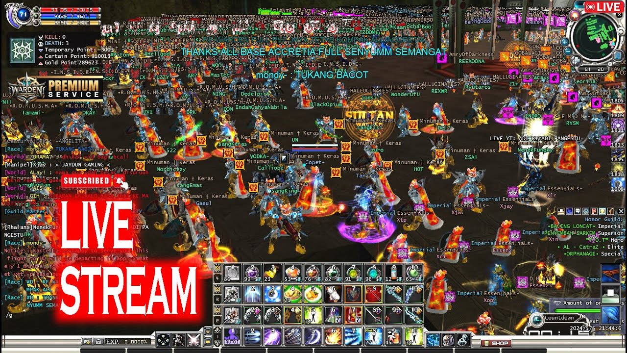 🔴 Live RF Warden - BIRAHI CORA ALLIANCE TAK TERKENDALI - YouTube