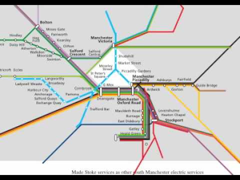 Manchester Rail Map - the design evolves - YouTube