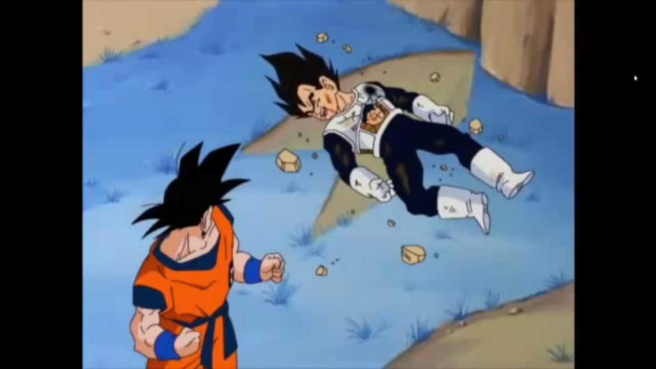 Vegeta Crying - YouTube