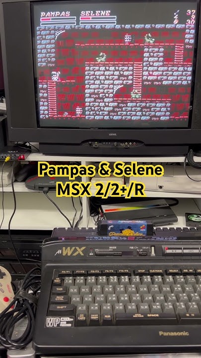 Pampas & Selene - MSX 2/2+/R - Homebrew game from UnEpic Games. #retro #msx - YouTube