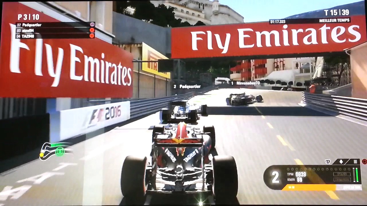 Mon film F1 2016 Monaco RACE 6 Abandon - YouTube