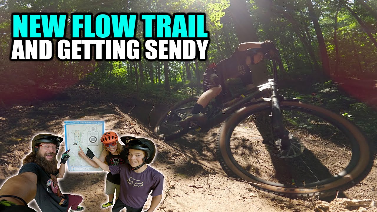FINDING FLOW STATE & EXPLORING GLACIAL BLUE HILLS MOUNTAIN BIKE TRAILS - YouTube