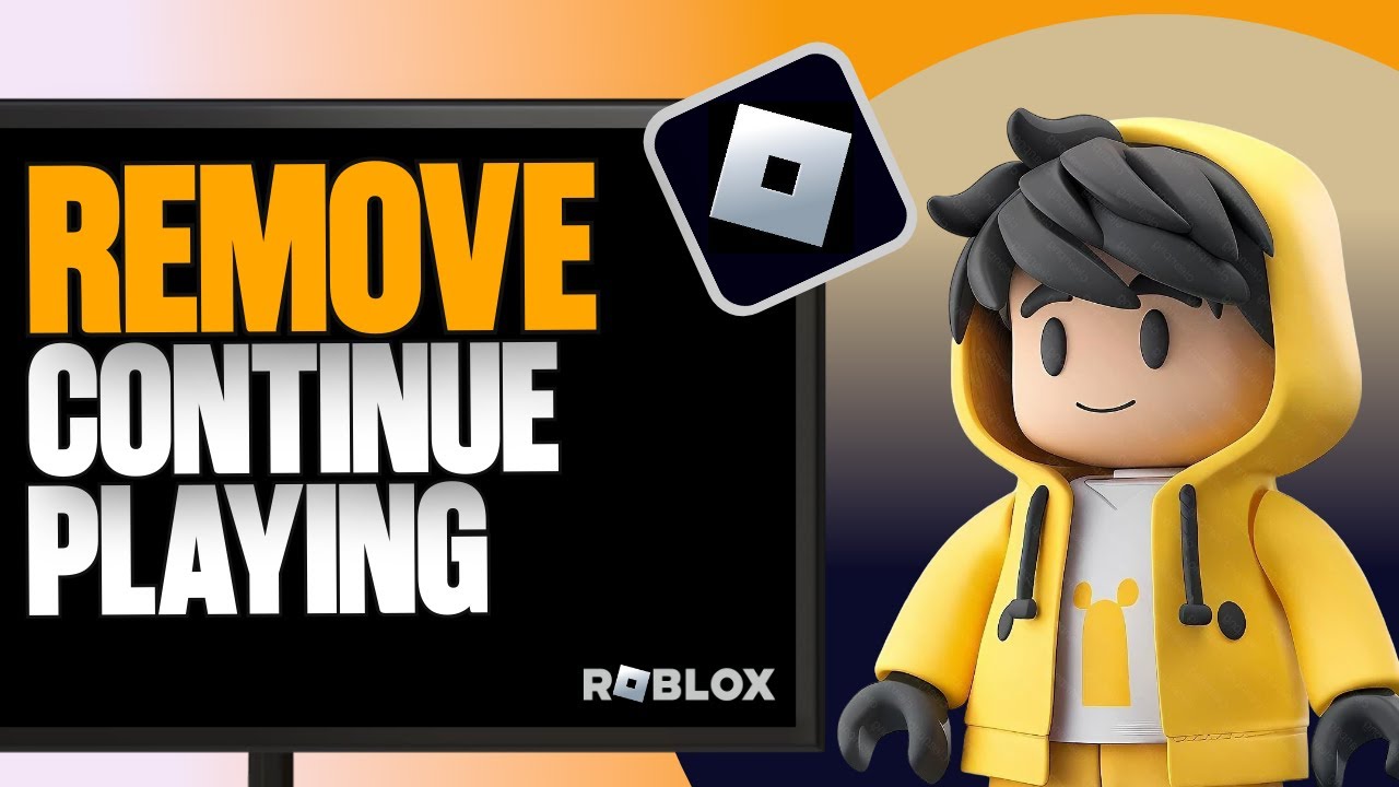 Can you Remove Roblox Games from Continue Playing? - YouTube