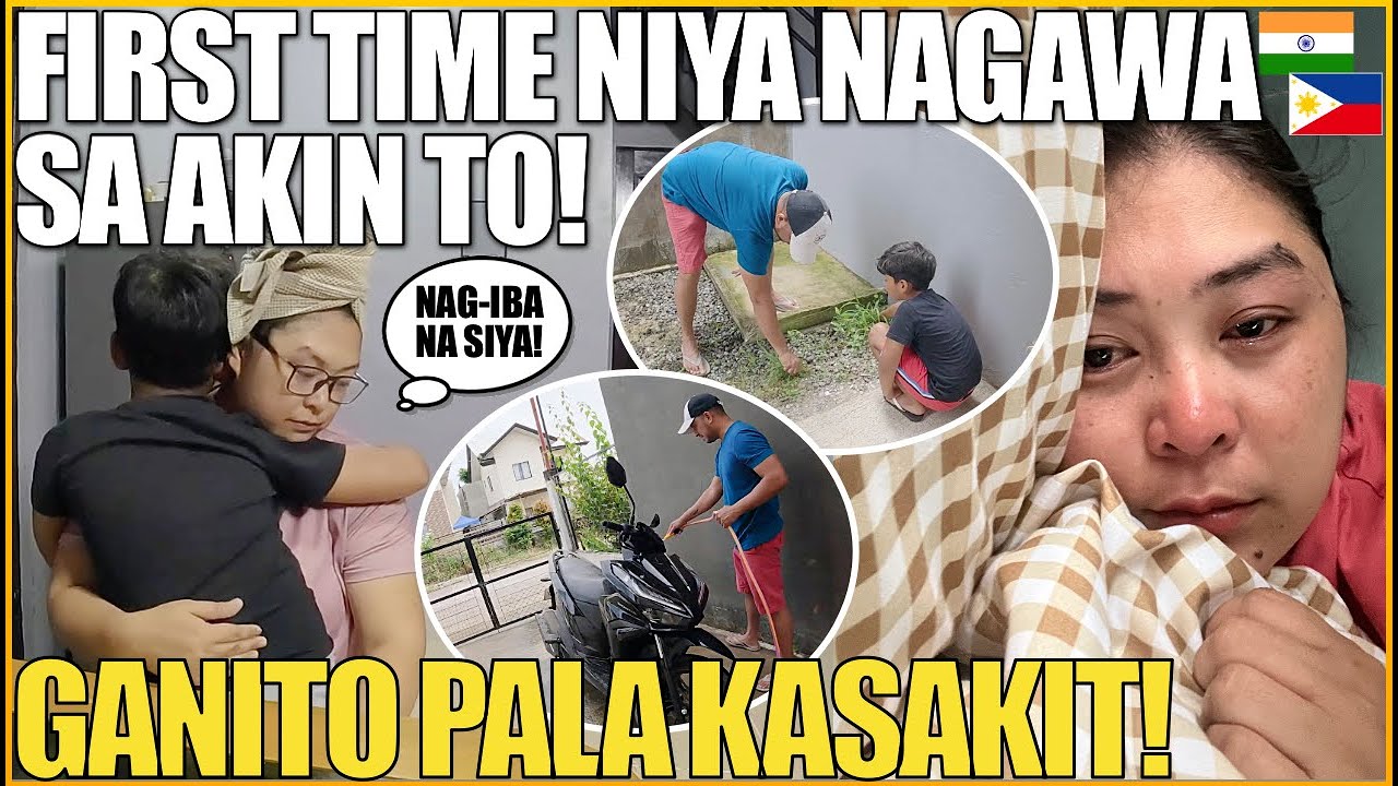 FIRST TIME NIYA GINAWA SA AKIN TO! GANITO PALA KASAKIT! FILIPINO-INDIAN ...