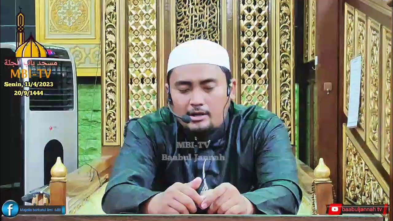 🔴 (LIVE)PENGAJIAN RUTIN MBI BAABUL JANNAH,"Al-Habib Umar Assegaf, Kajian Ramadhan" - YouTube