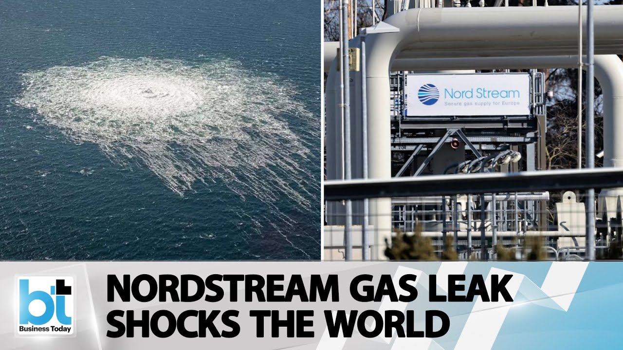 Gas Pipelines Nordstream 1, 2 Suffer Major Damages - YouTube