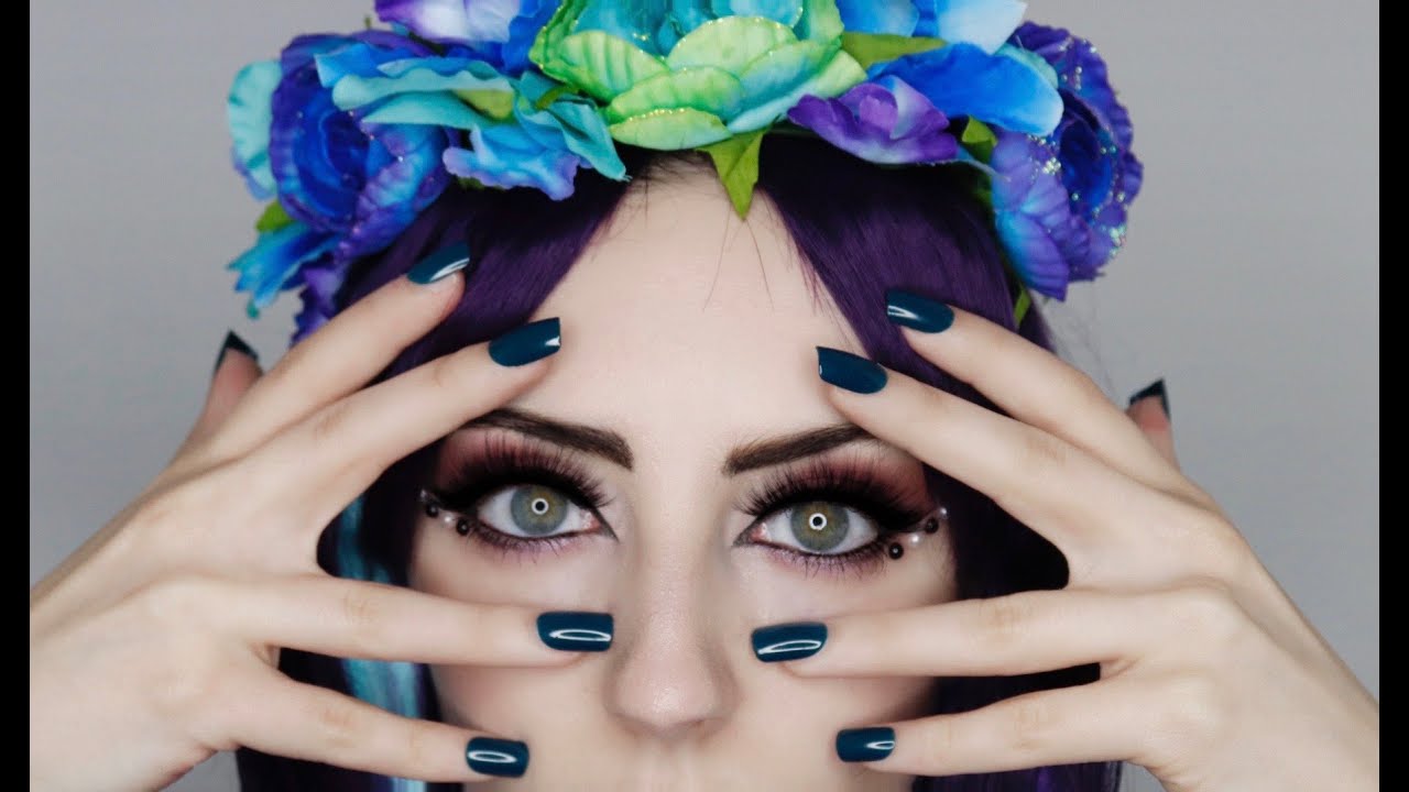 Forest Queen Makeup Look - YouTube