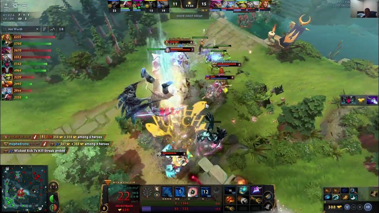 YATORO NYX ASSASSIN PERSPECTIVE - DOTA 2 PATCH 7.36C - YouTube