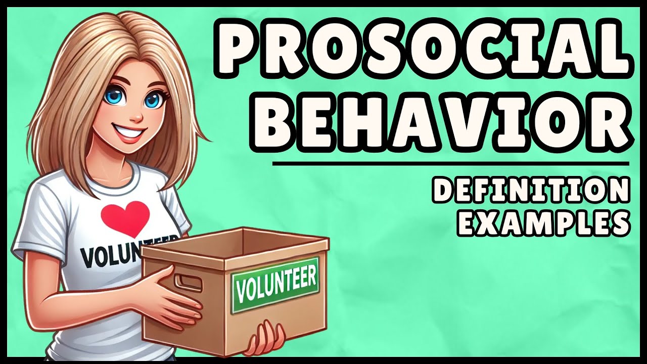 What is Prosocial Behavior? (Easiest Explanation) - YouTube