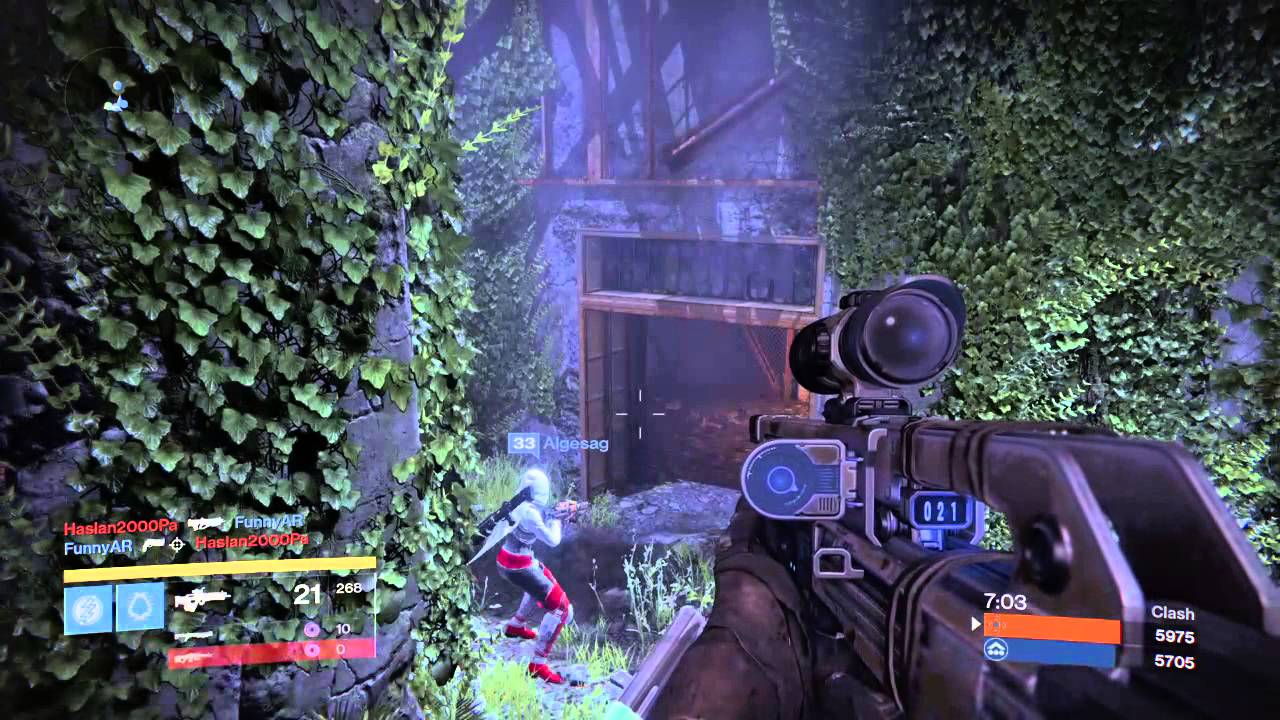 playing on the new map memento (destiny) - YouTube