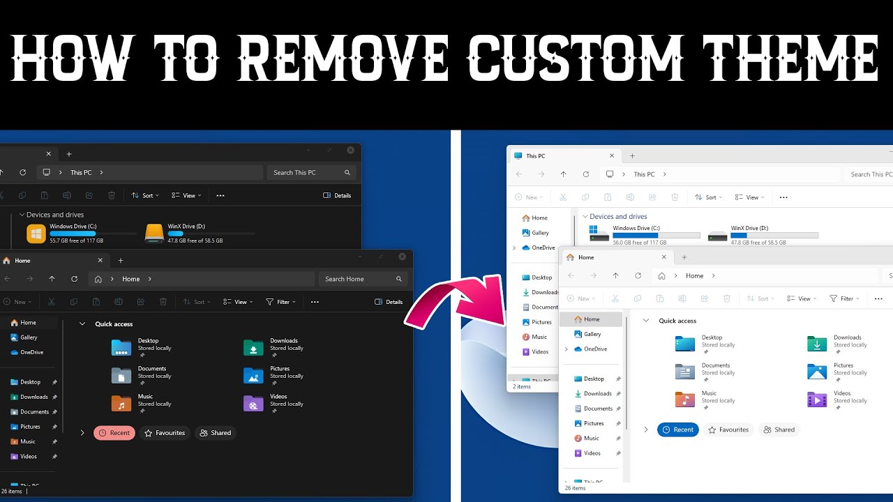 Remove Custom Themes & Icon Packs from Windows 11/10 – Easy Tutorial ...
