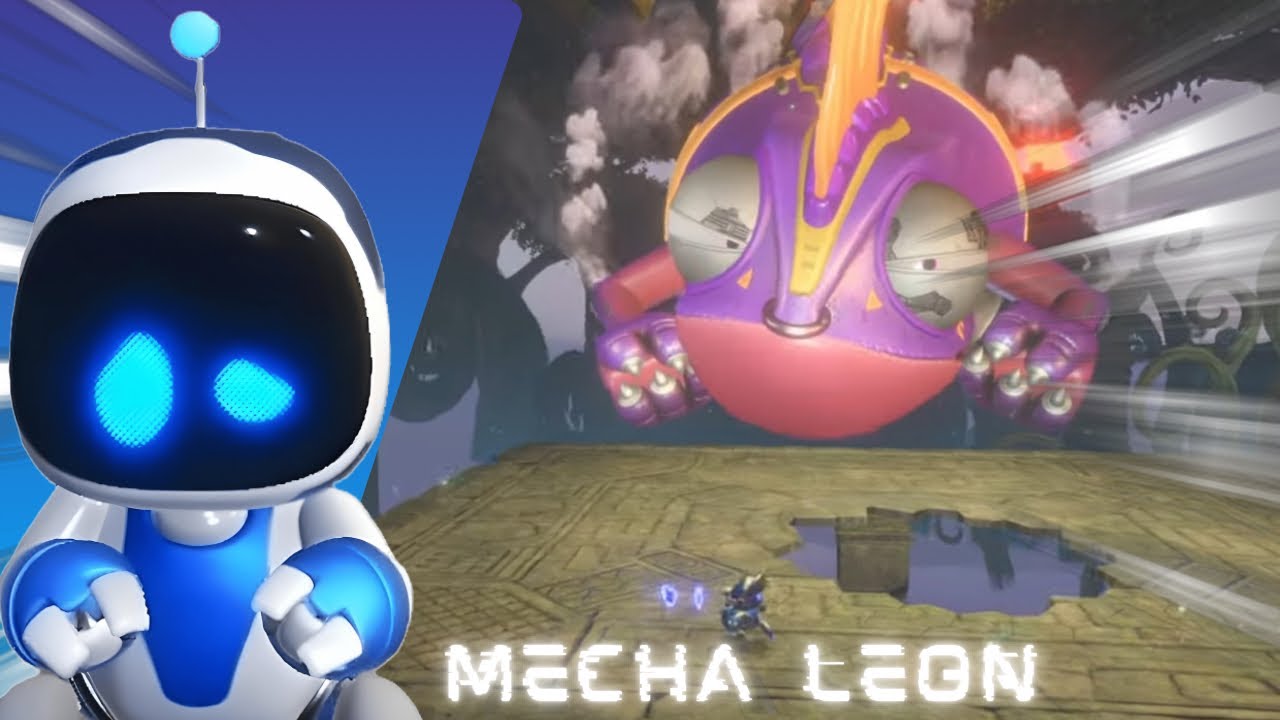 MECHA LEON BOSSFIGHT! |Astro Bot| - YouTube