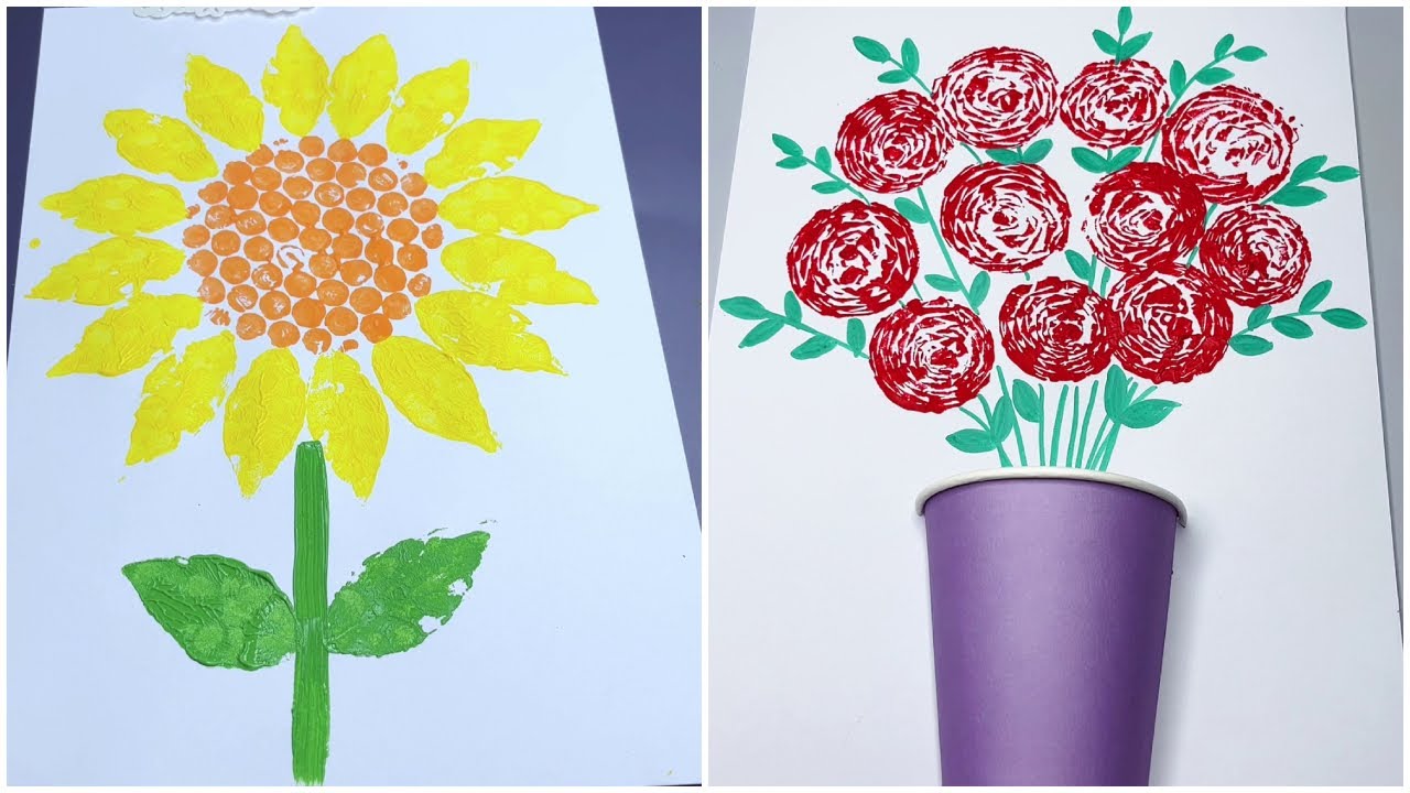 Creating Beautiful Flower Crafts from Everyday Objects - YouTube