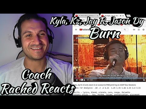 Vocal Coach Reaction & Analysis - Kyla, Kz, Jay R, Jason Dy - Burn ...