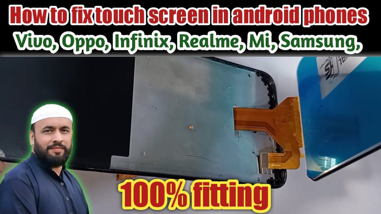 How to fix any android phone touch screen with 100% fitting | Touch ...