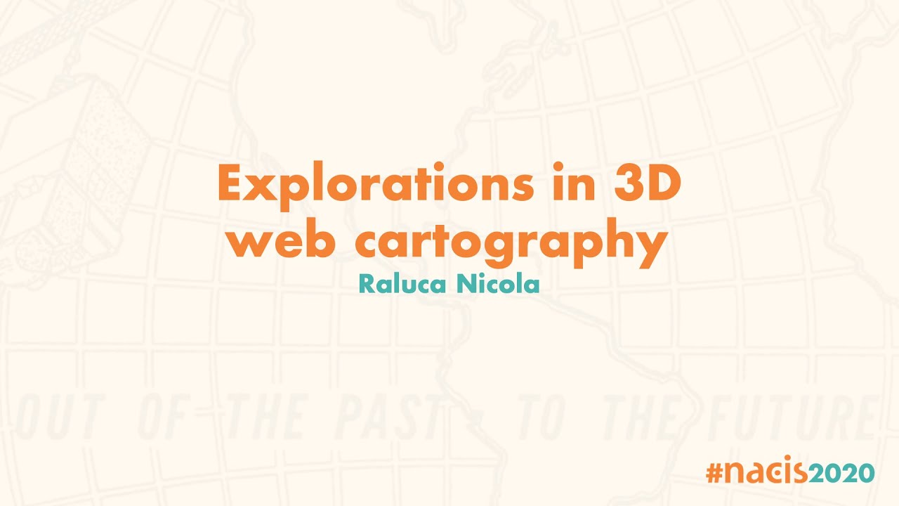 Explorations in 3D web cartography - YouTube