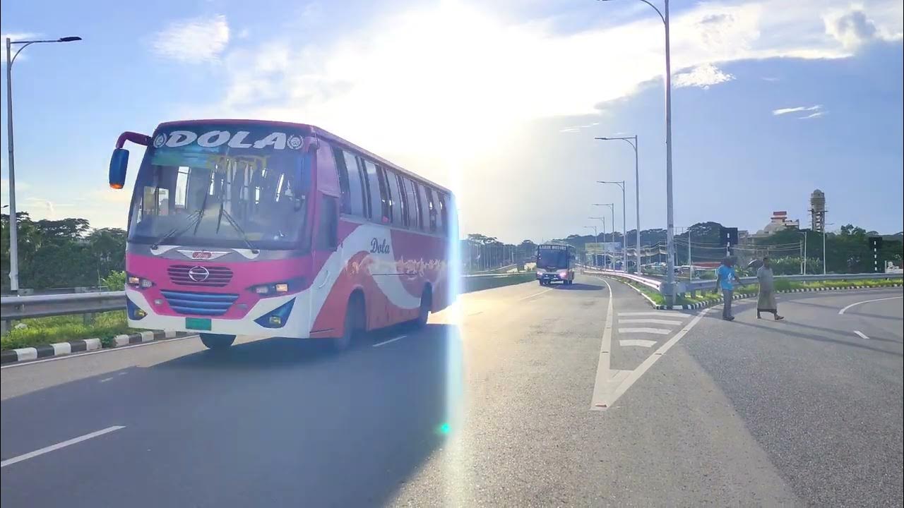 Dola Paribahan & Tungipara Express Ac Bus - YouTube