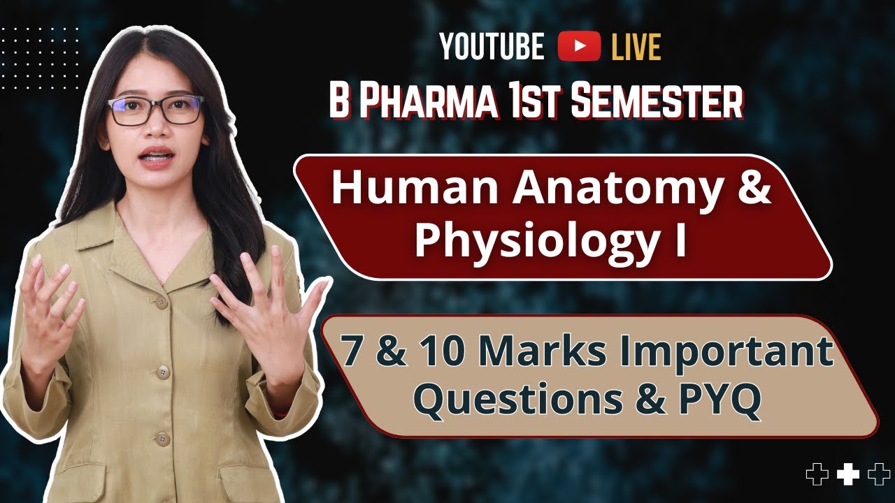 Human Anatomy and Physiology – I | 7 & 10 Marks Important Questions ...