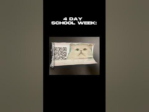 5 Day VS 4 Days School Week | Edits | Sign the petition for 4 day ...