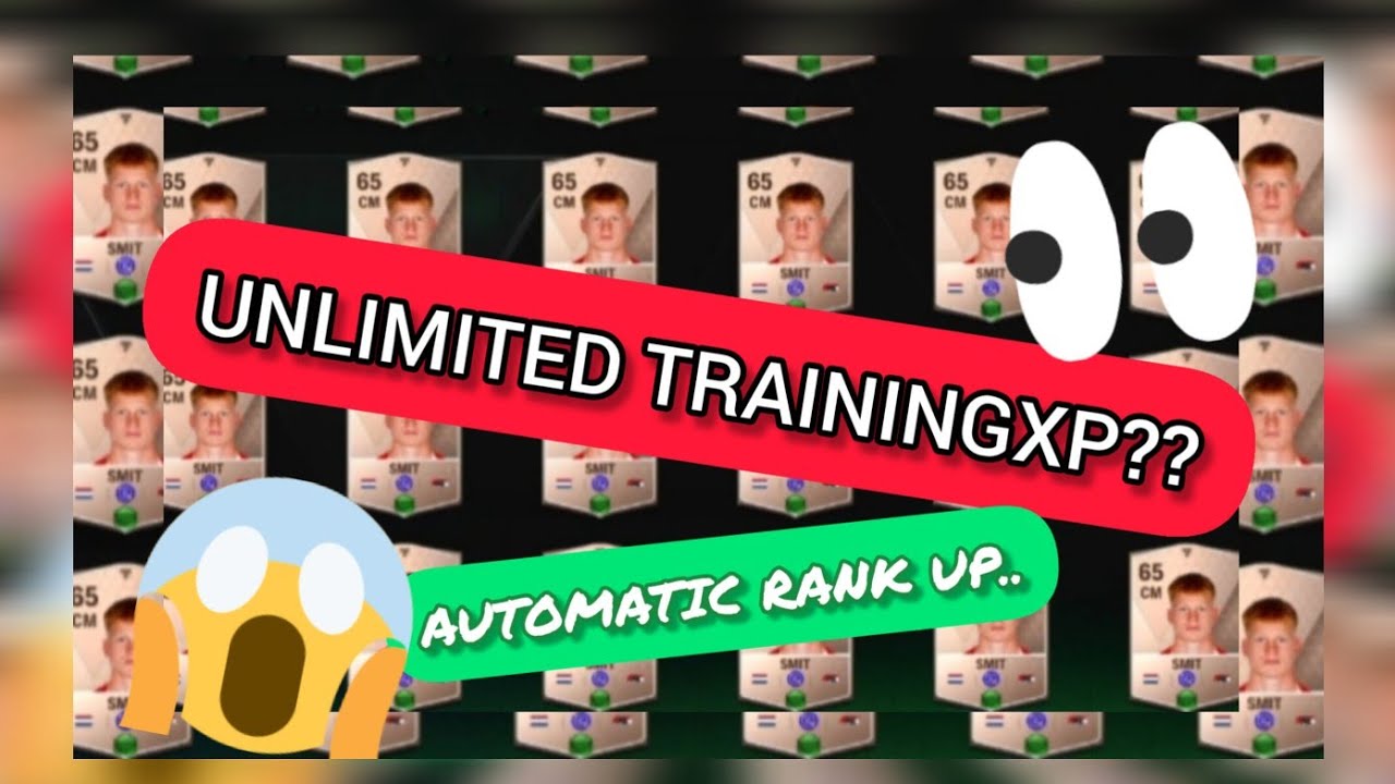 ⚡FASTEST WAY TO TRAIN PLAYERS IN FC MOBILE 🫨 [Auto Rank Up, Unlimited ...