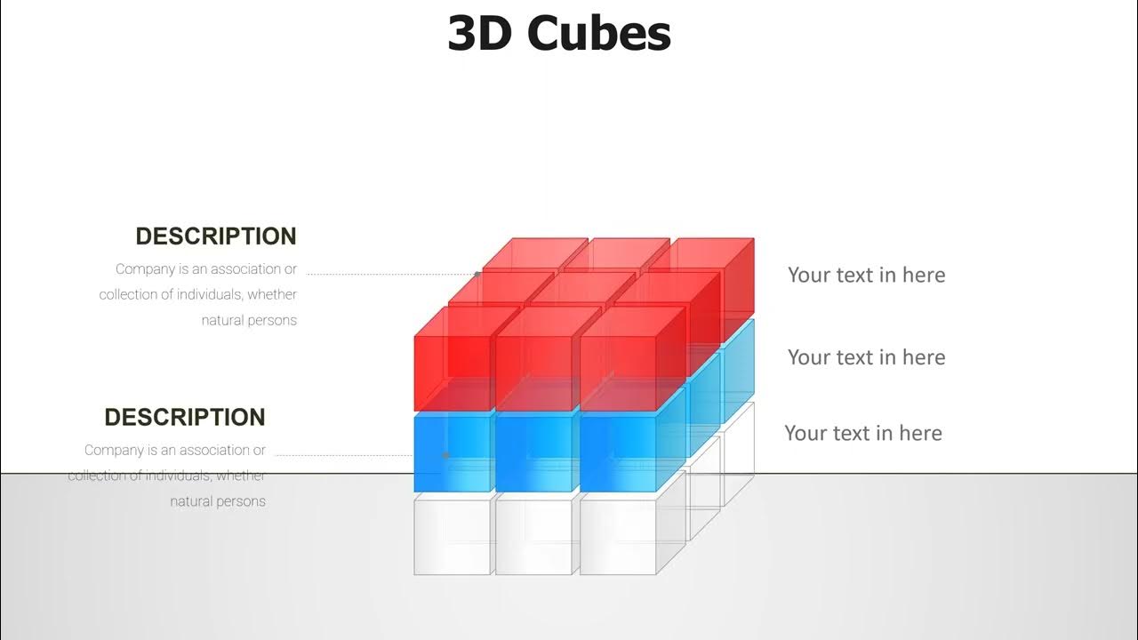 3D charts: How create 3D Cubes Keynote charts? - YouTube