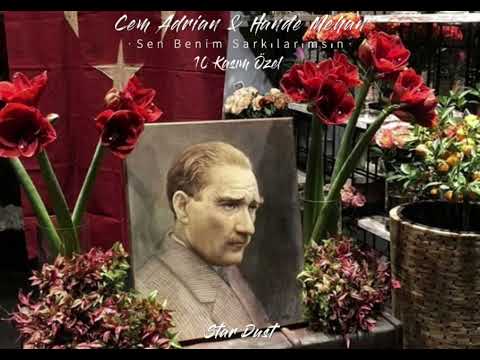 Cem Adrian & Hande Mehan - Sen Benim Şarkılarımsın (Sözleri) #10kasım #atatürk #lyrics #lyricsvideo
