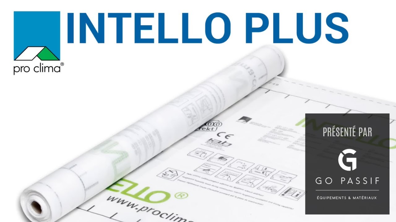 Membrane INTELLO PLUS de Pro Clima - Frein-vapeur hygrovariable pour ...