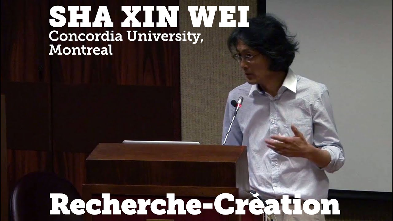SECT VII : Sha Xin Wei - Recherche-Création - YouTube