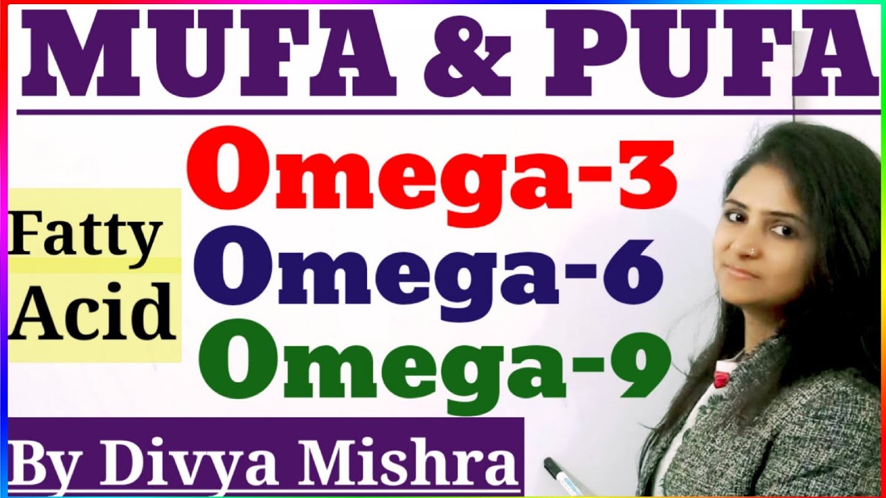 MUFA & PUFA || Fatty acids|| Which is Better MUFA OR PUFA || TGT PGT ...