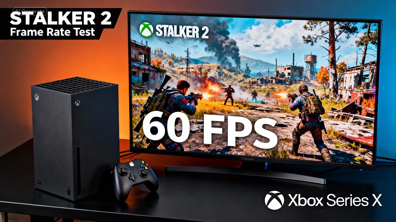 STALKER 2 Frame Rate Test: Xbox Series X - YouTube