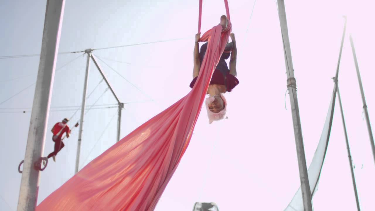Belladonna's Aerial Silks Training - YouTube
