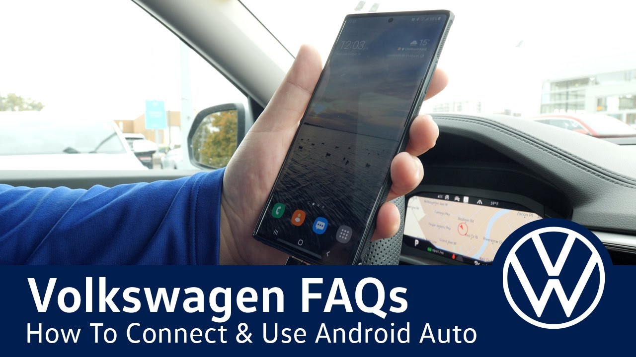 VW FAQ - How To Set Up Android Auto In Your Volkswagen - YouTube
