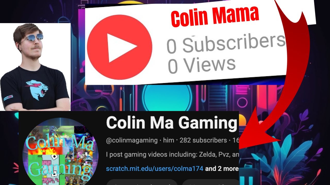 🎉 The Colin Ma Gaming's 1 Year Transformation 🎉 - YouTube