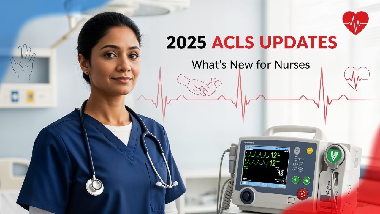 “2025 ACLS Updates Explained for Nurses: What’s New in the Latest AHA ...
