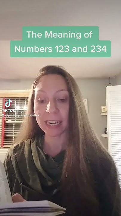 The Meaning of Numbers 123 and 234 - YouTube