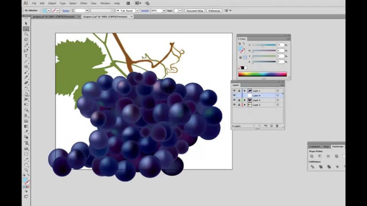 How to Use Gradient Mesh Tool in Adobe Illustrator - YouTube