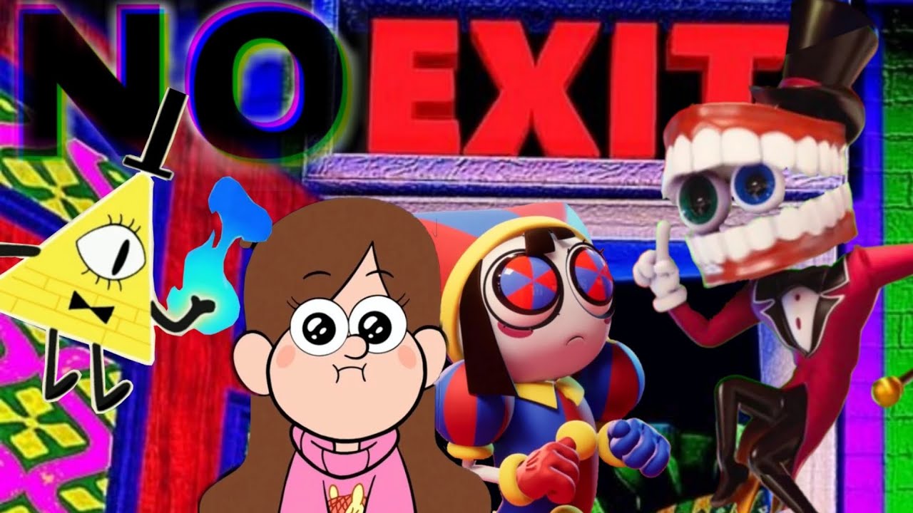 [Mashup] NO EXIT - BILL CYPHER X CAINE (Gravity Falls x TADC) LYRIC ...