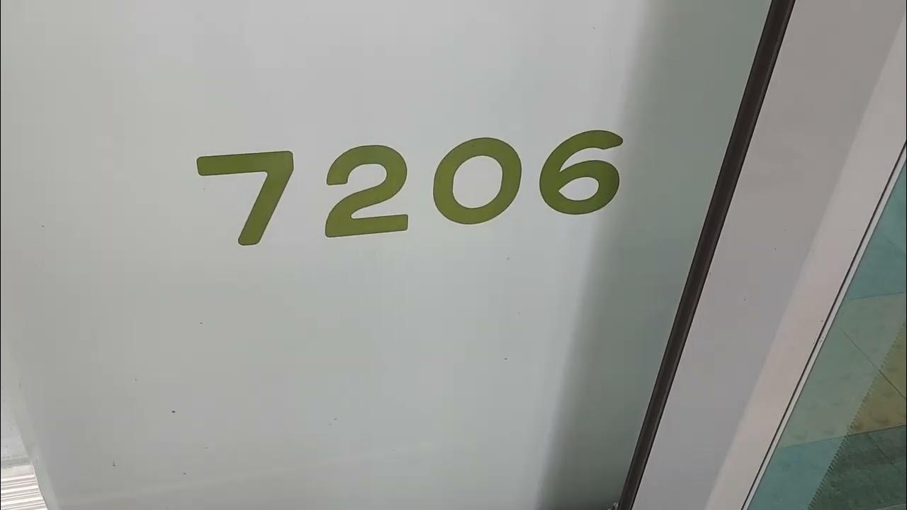 7호선 5차분 W706편성 장암행 SMRT7236 논현역 발차 - YouTube