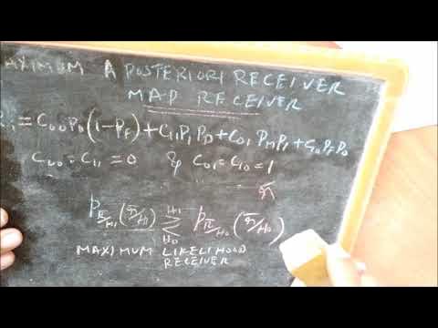 Detection & Estimation Theory - MAP Receiver - YouTube