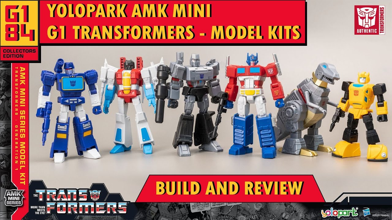 Yolopark AMK Mini G1 Transformers - Model kits | Build and Review - YouTube