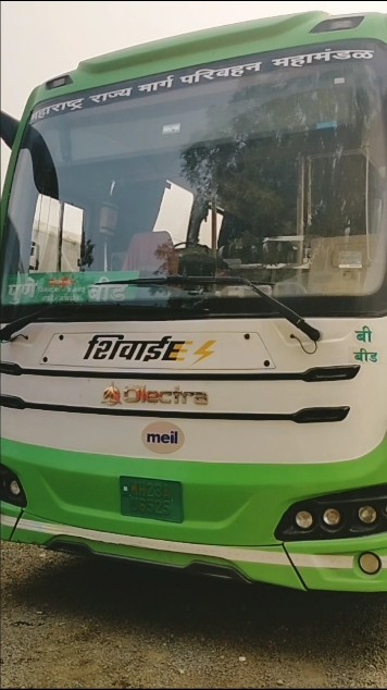 महाराष्ट्र राज्य परिवहन शिवाई बस प्रवास EV Bus 🚌 msrtc ac bus #msrtc # ...