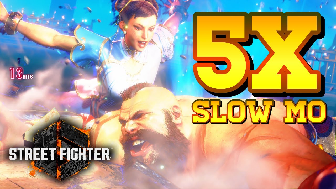CHUN LI EPIC 5x SLOW-MO SA, CA: Street Fighter 6 (PS5) - YouTube