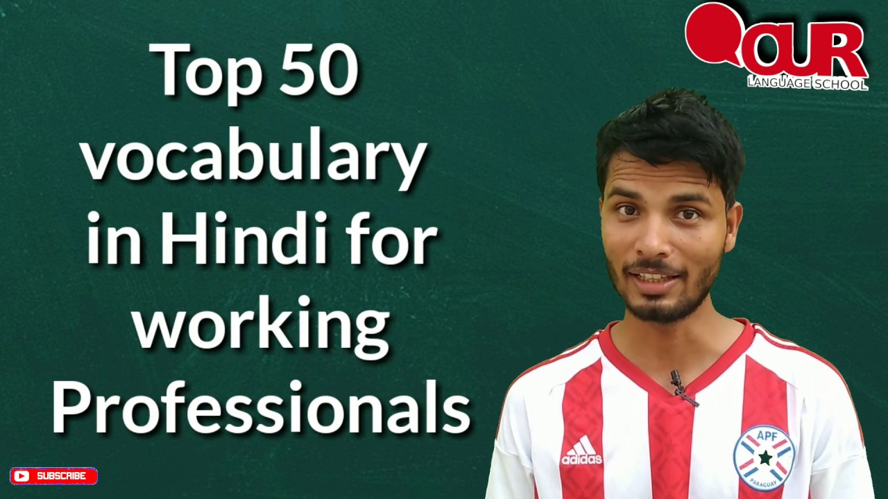 #Learn_50_very_easy_vocabulary_in_Hindi in with native Hindi speaker ...
