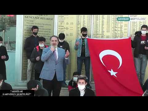 AKHİSAR DİYANET GENÇLİĞİNDEN ŞÜHEDAYA ANLAMLI VİDEO