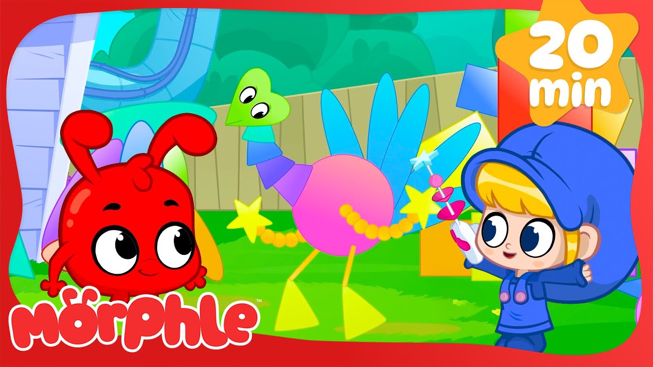 Learn Shapes with Morphle 🔴🟧⭐ Morphle Heroes | My Magic Pet Morphle ...