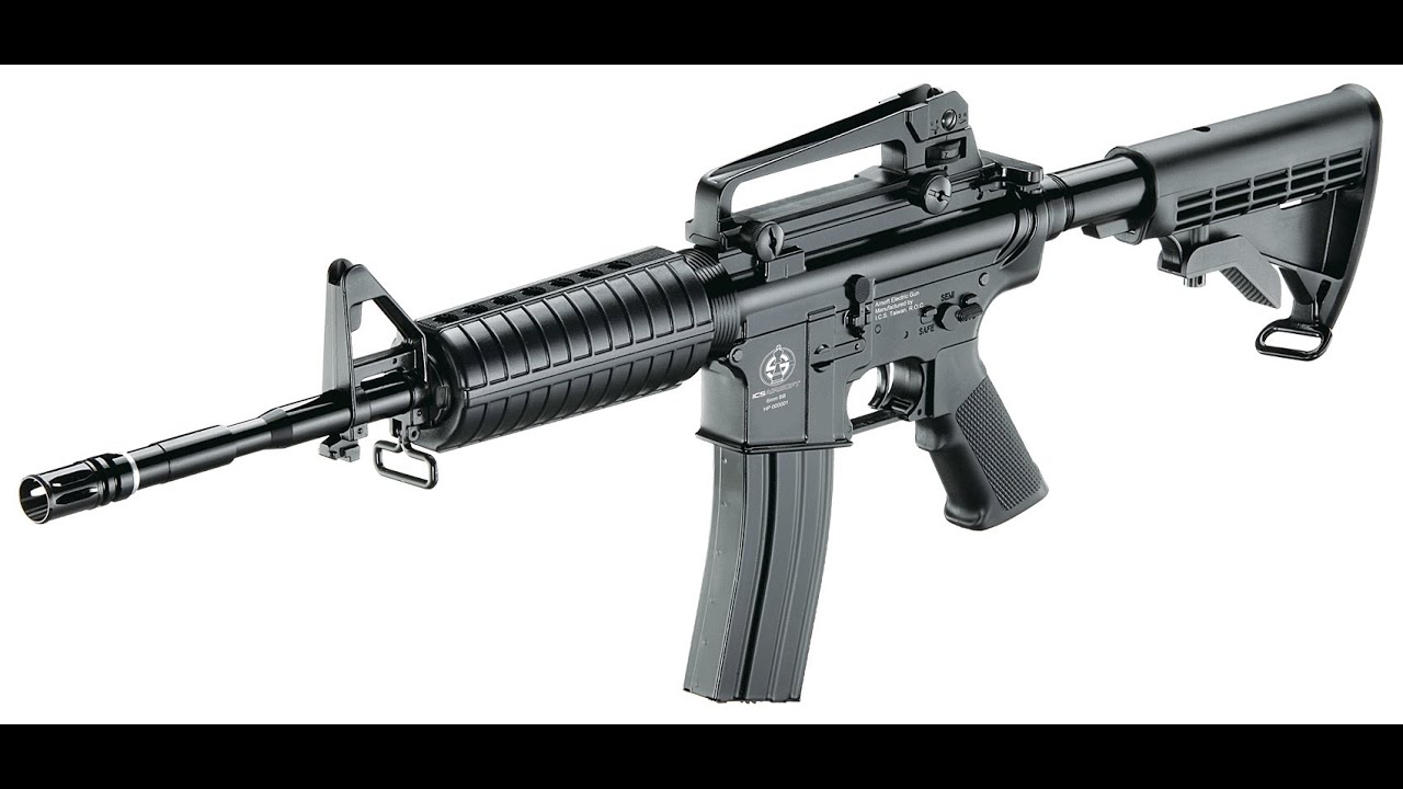 How to model a M4A1 in Blender 2.77 - YouTube