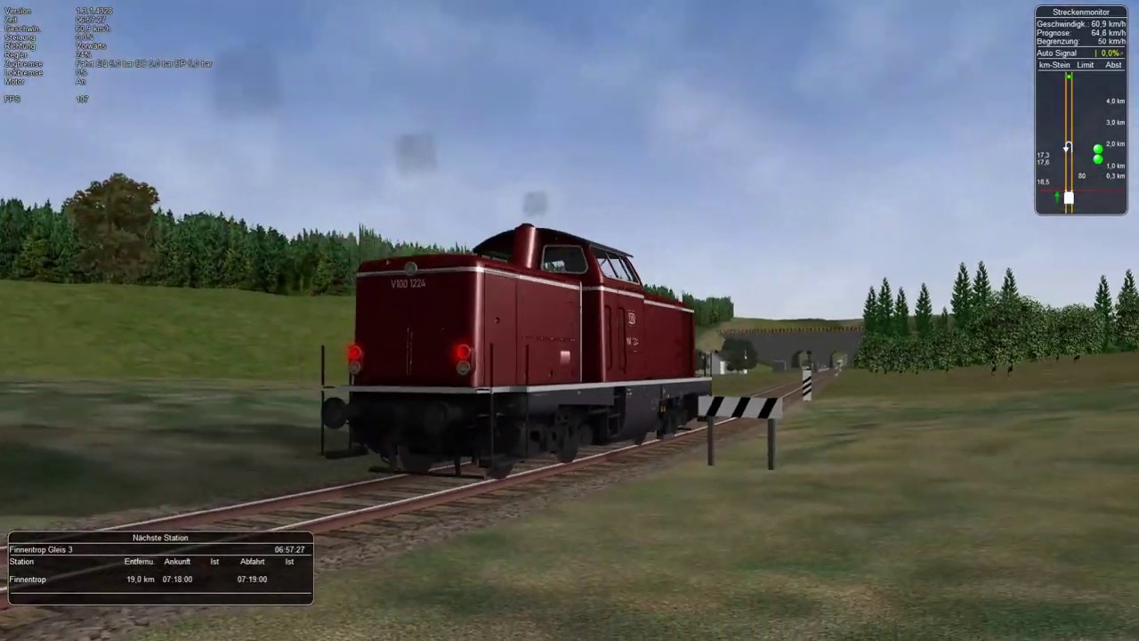 Microsoft Train Simulator Gameplay HD - GR - Biggetal - Ein Arbeitstag ...
