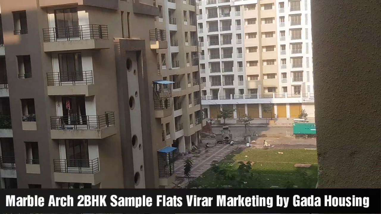 Marble Arch 2BHK Sample Flats Global City Virar - YouTube